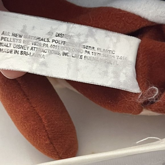 Disney | Toys | Vintage Walt Disney World Chip Chipmunk Plush Stuffed ...